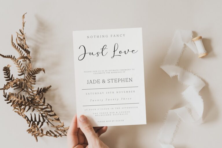 How to Word Your Wedding Invitation Without Sounding Like a Robot ...